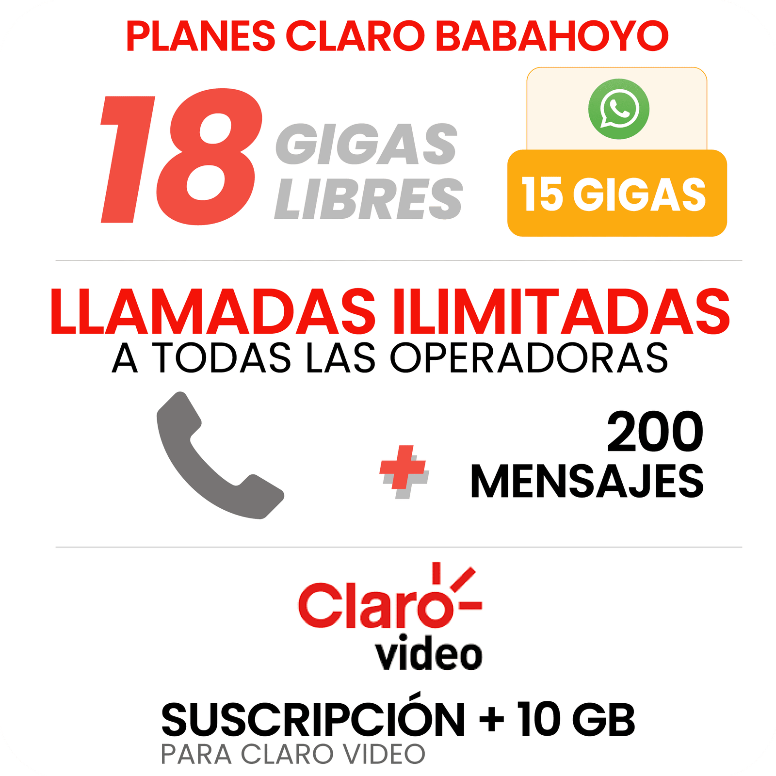 Planes Claro Babahoyo 🌟 📱 Ofertas y Promociones 🌐